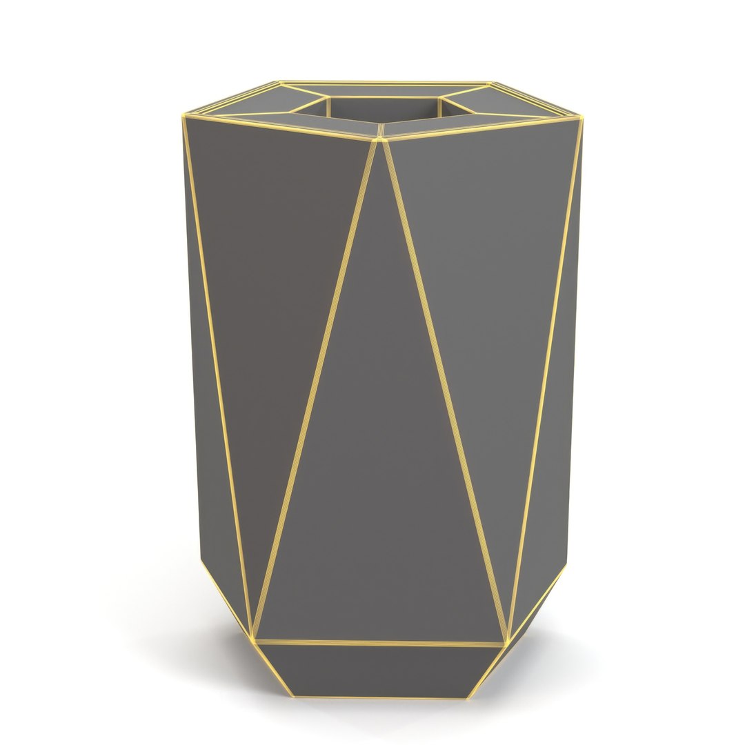 Titan Trash And Recycling Container PBR 3D - TurboSquid 2222636