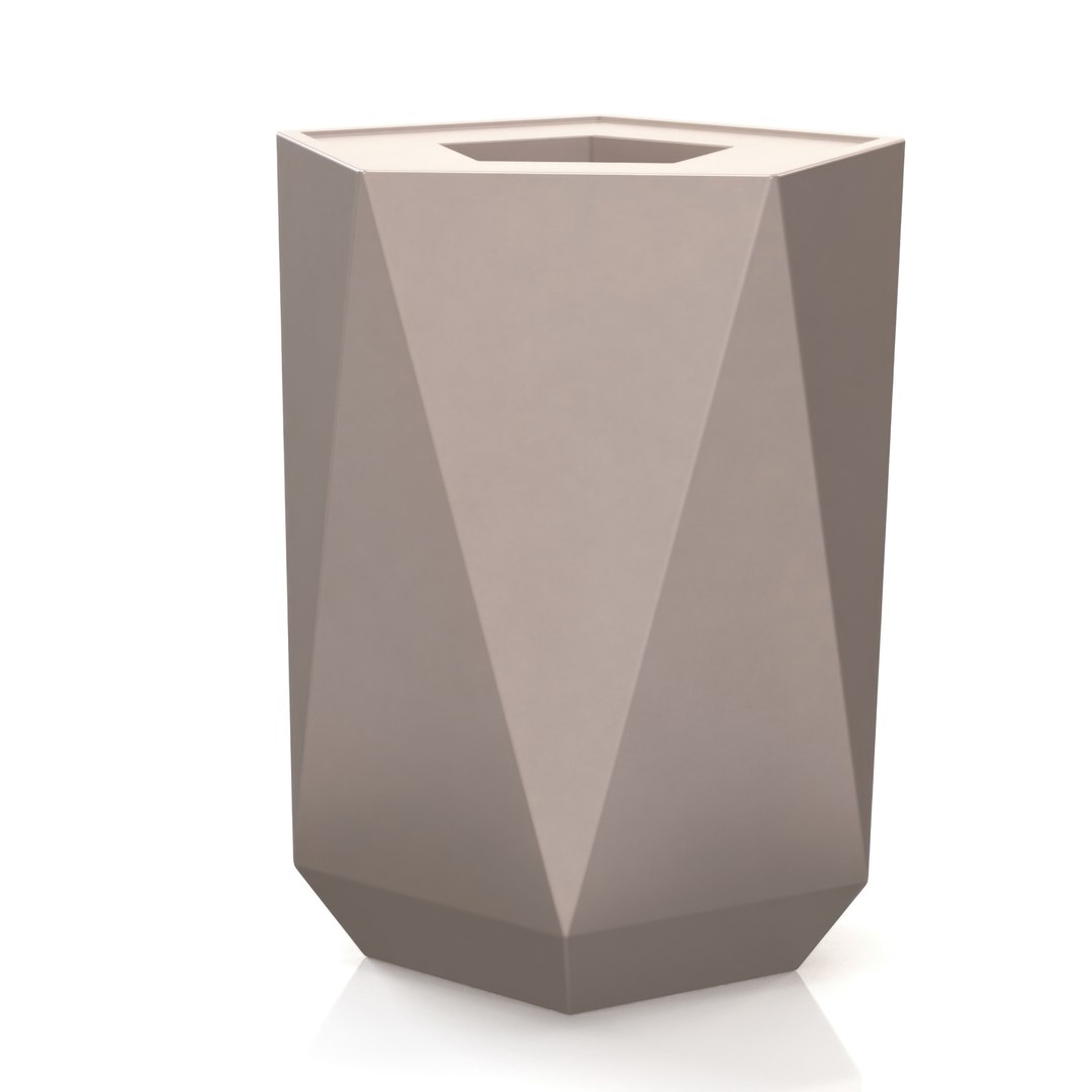 Titan Trash And Recycling Container PBR 3D - TurboSquid 2222636