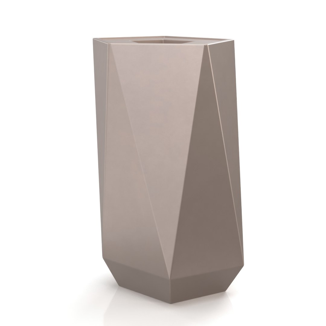 Titan Trash And Recycling Container PBR 3D - TurboSquid 2222636