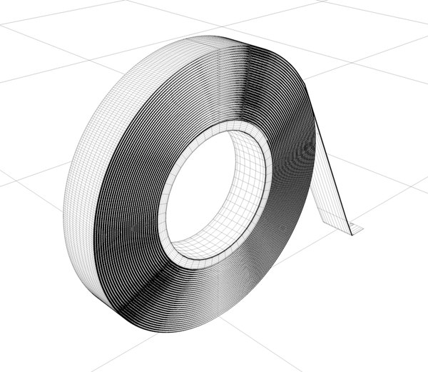 Electrical tape 3D model - TurboSquid 1321359