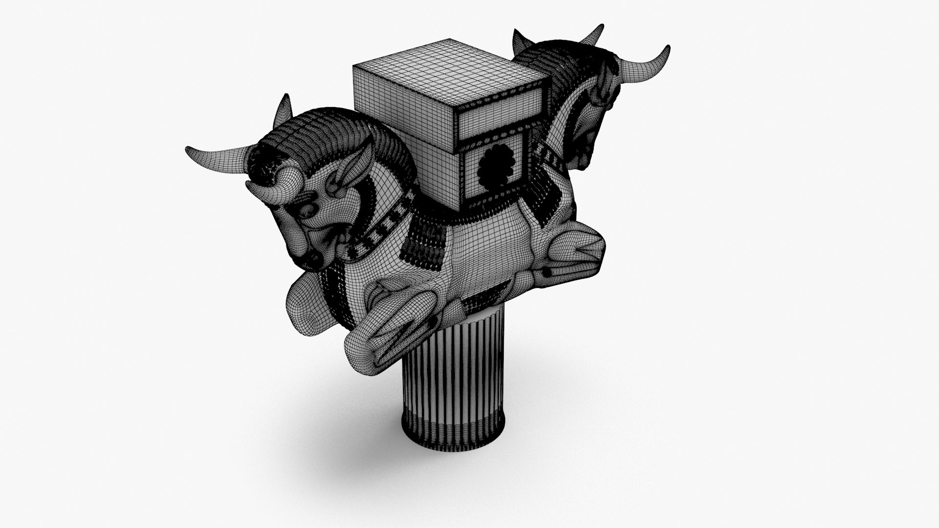 Cow Persepolis 3D Model - TurboSquid 1644093