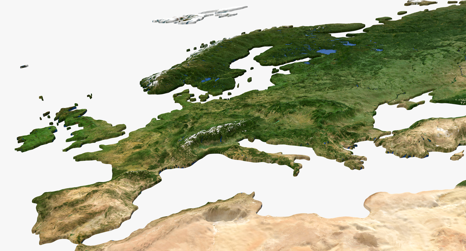 3D world topographic maps - TurboSquid 1531638