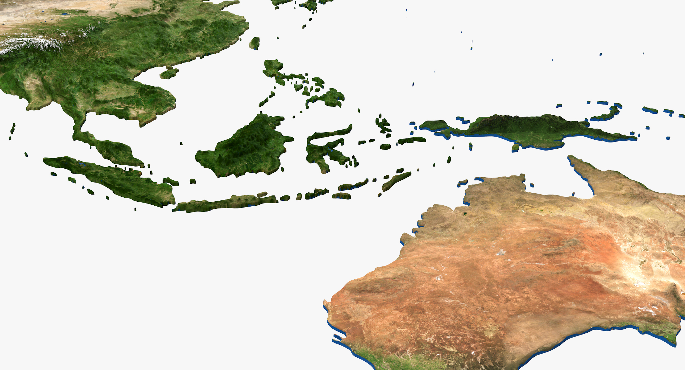 3D world topographic maps - TurboSquid 1531638