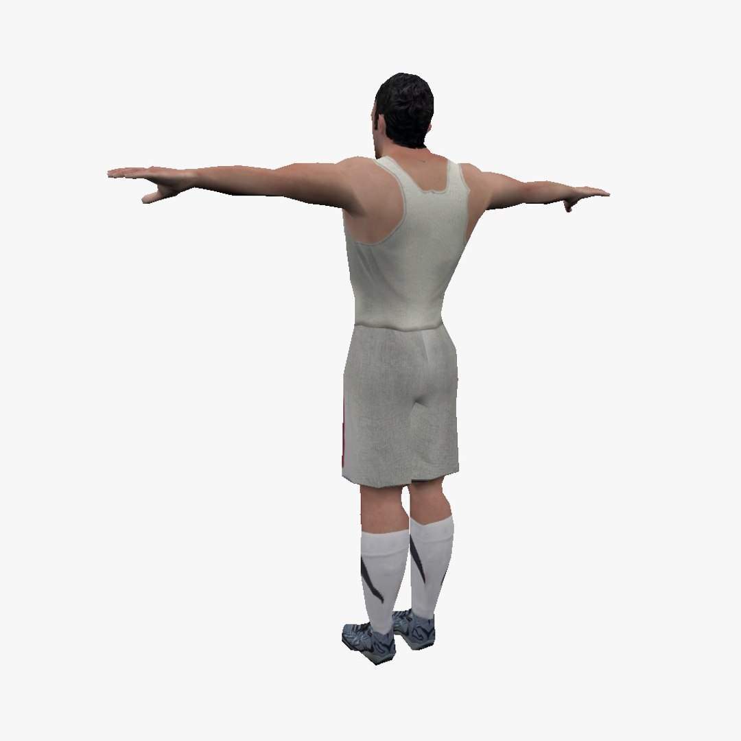 3D Realistic Basketball Player Ready - TurboSquid 1174283