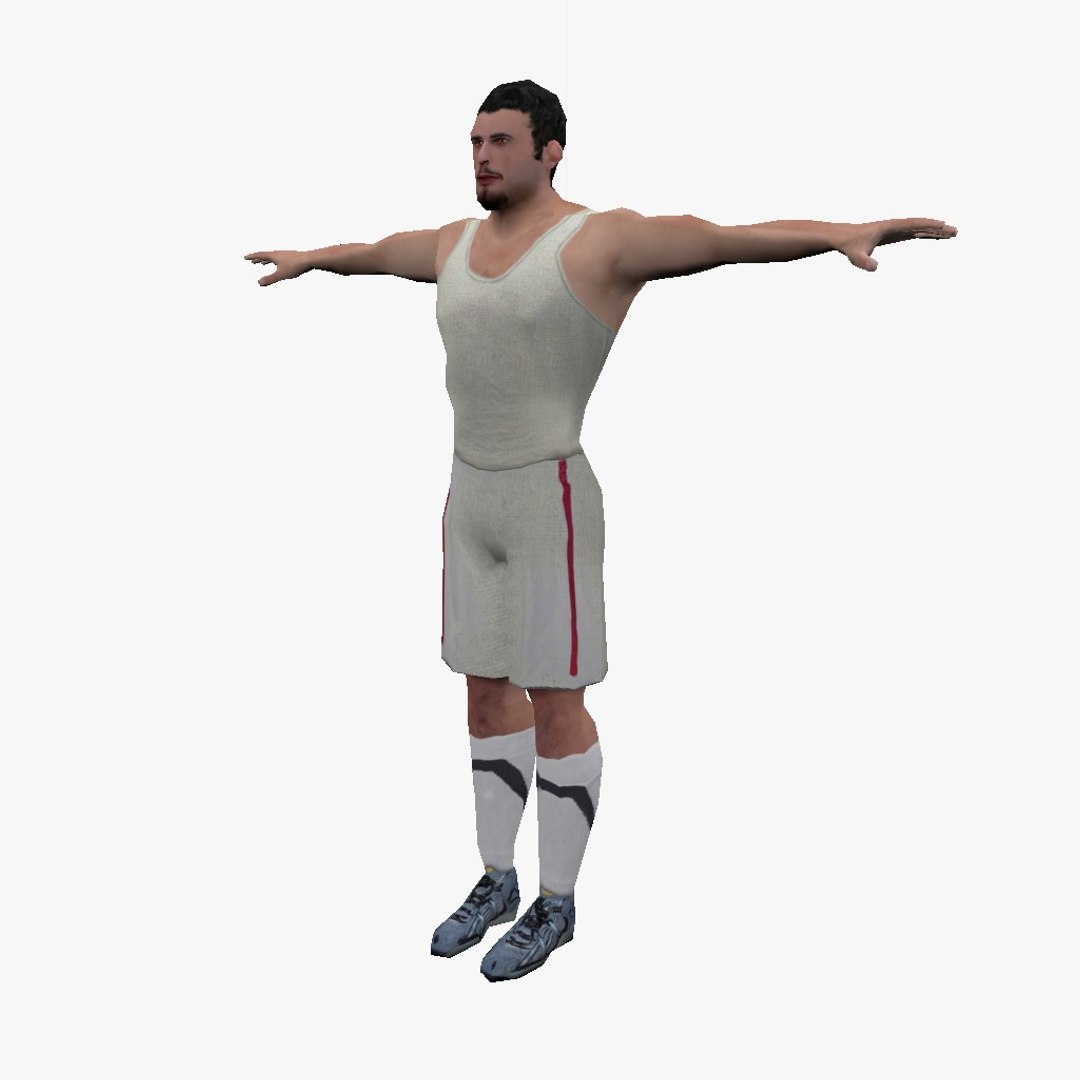 3D Realistic Basketball Player Ready - TurboSquid 1174283
