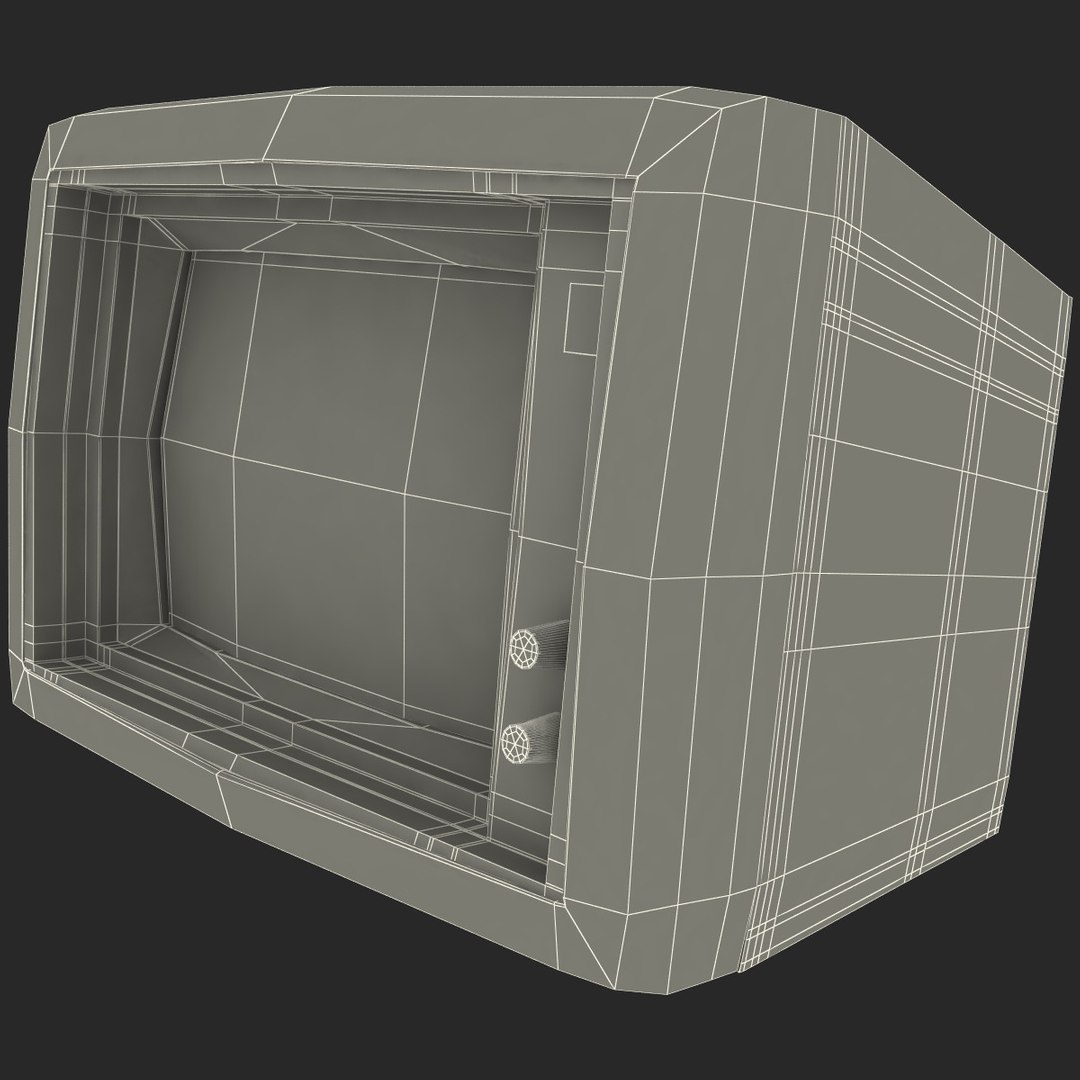 Old Ibm Monitor 3d C4d