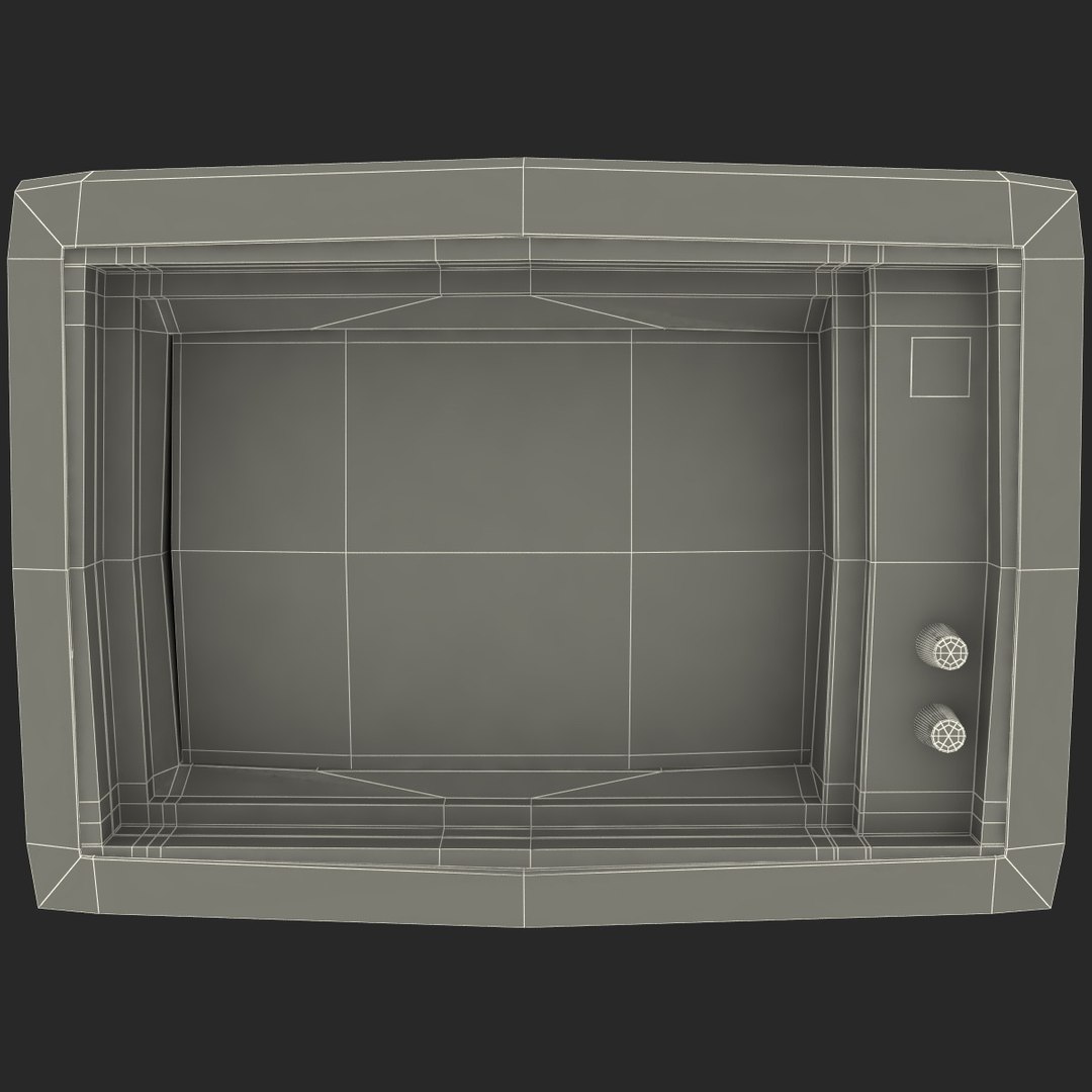 Old Ibm Monitor 3d C4d