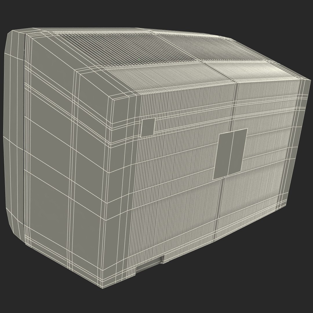 Old Ibm Monitor 3d C4d