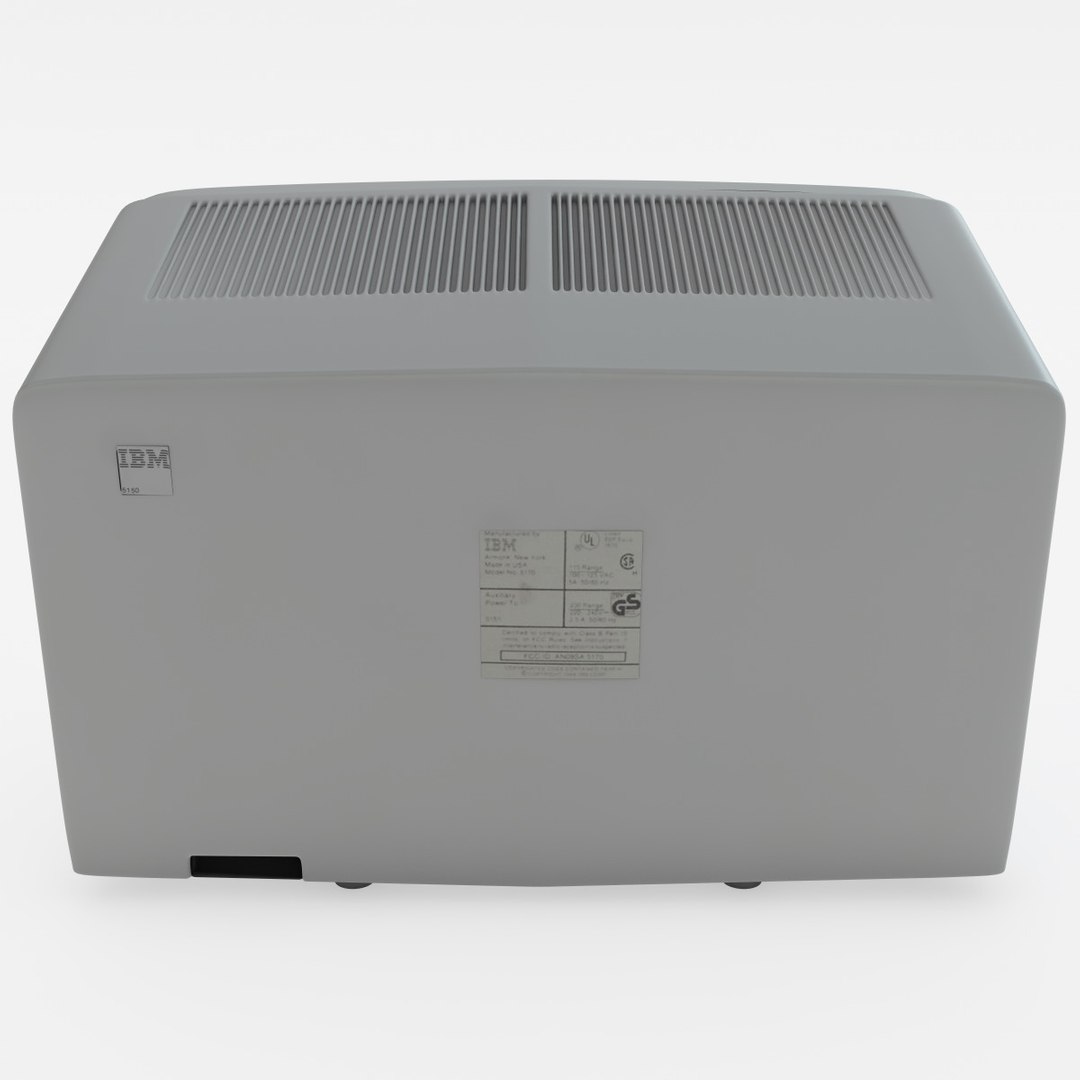 Old Ibm Monitor 3d C4d