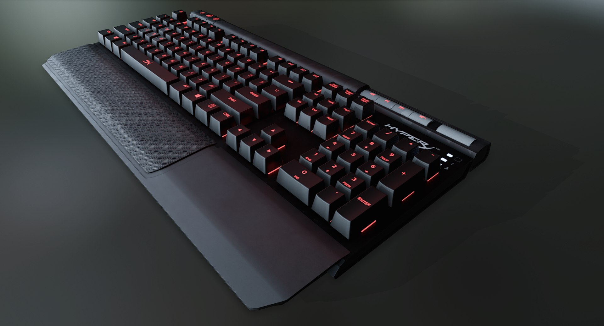 Hyperx Alloy Elite Mechanical 3D - TurboSquid 1308216