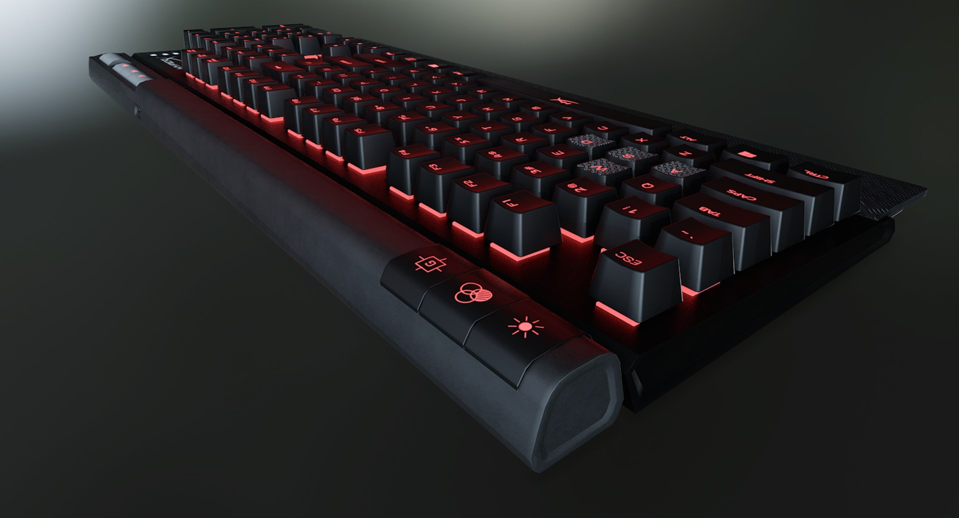 Hyperx Alloy Elite Mechanical 3D - TurboSquid 1308216