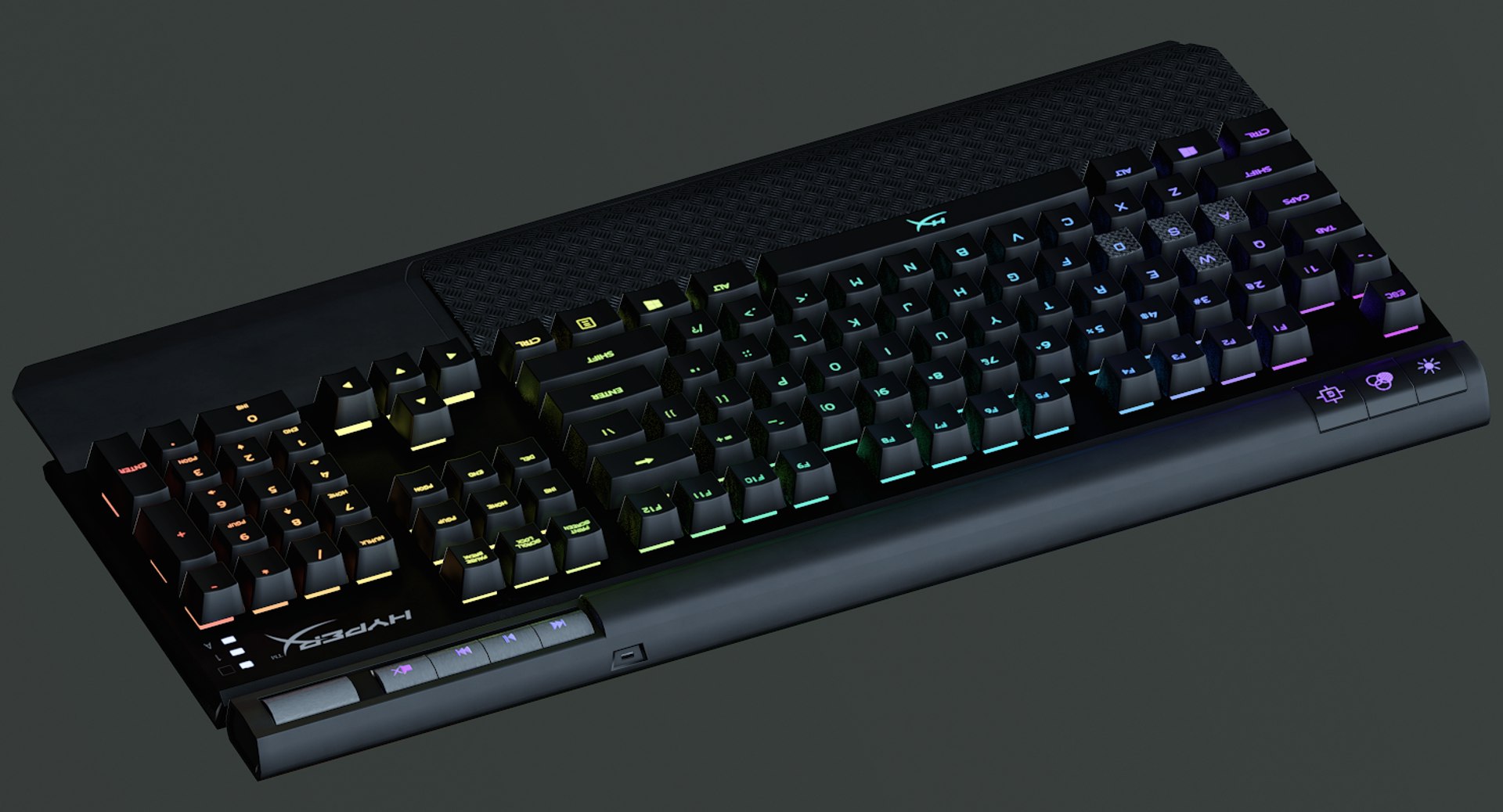 Hyperx Alloy Elite Mechanical 3D - TurboSquid 1308216