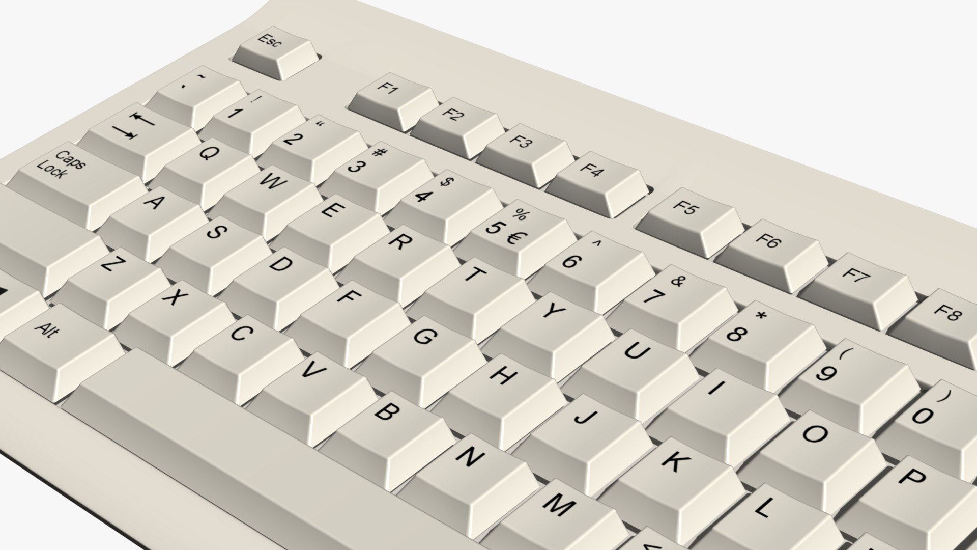 Keyboard 3d Model
