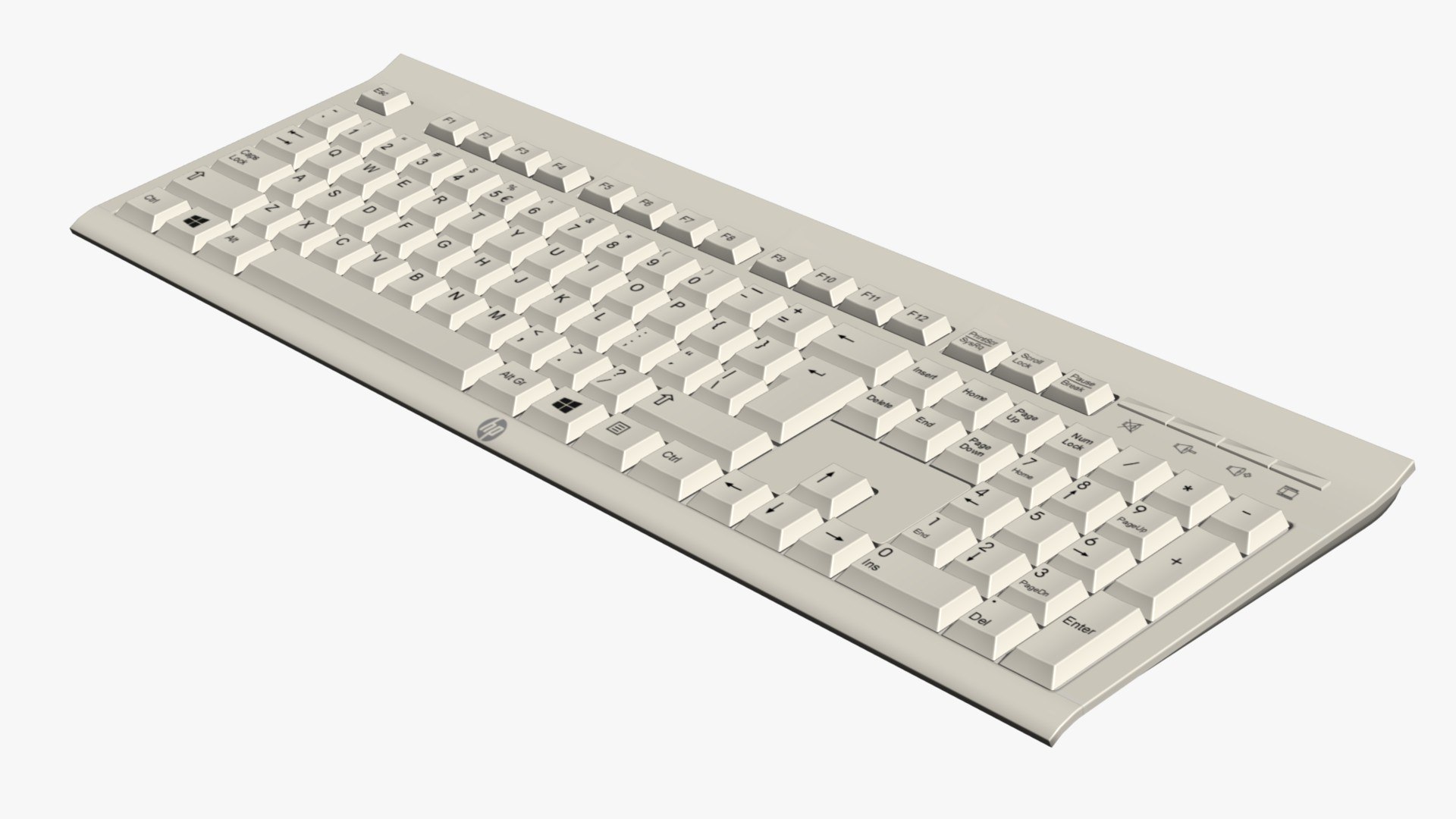 Keyboard 3d Model