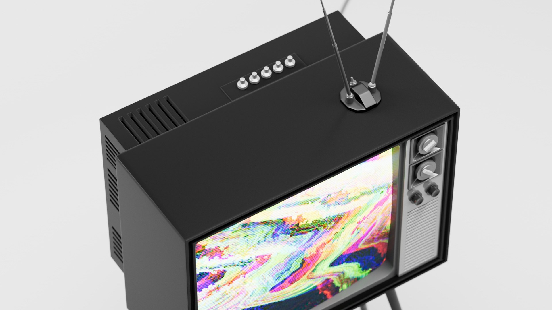 Bad TV 3D Model - TurboSquid 1850885
