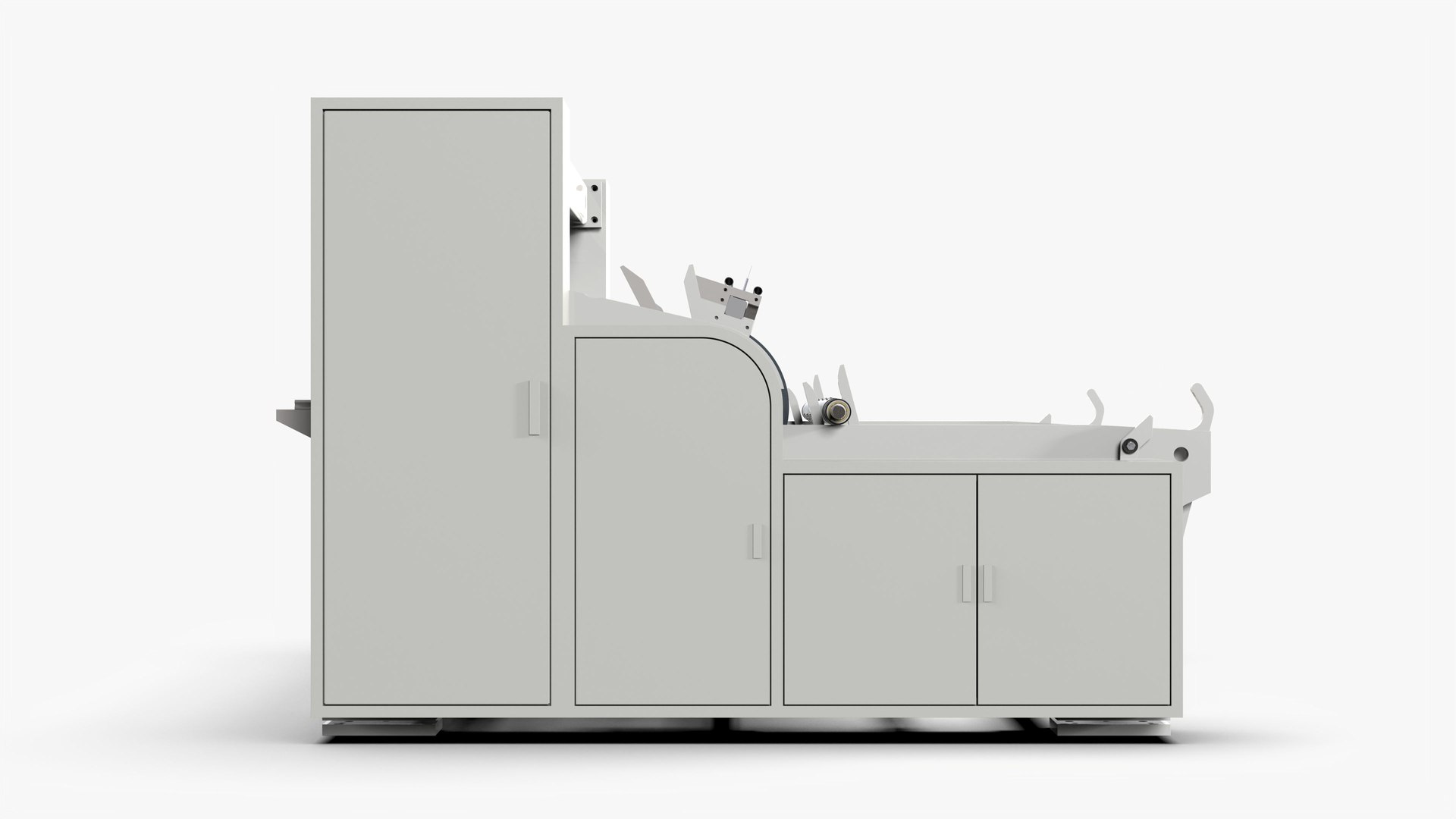 Automatic Winder Roll Changer Machine 3D Model - TurboSquid 1996732
