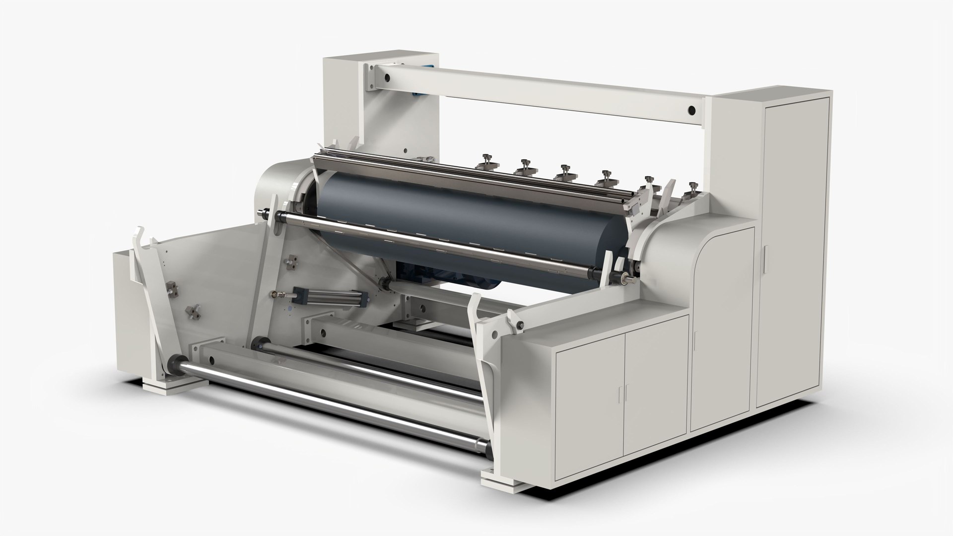 Automatic Winder Roll Changer Machine 3D Model - TurboSquid 1996732