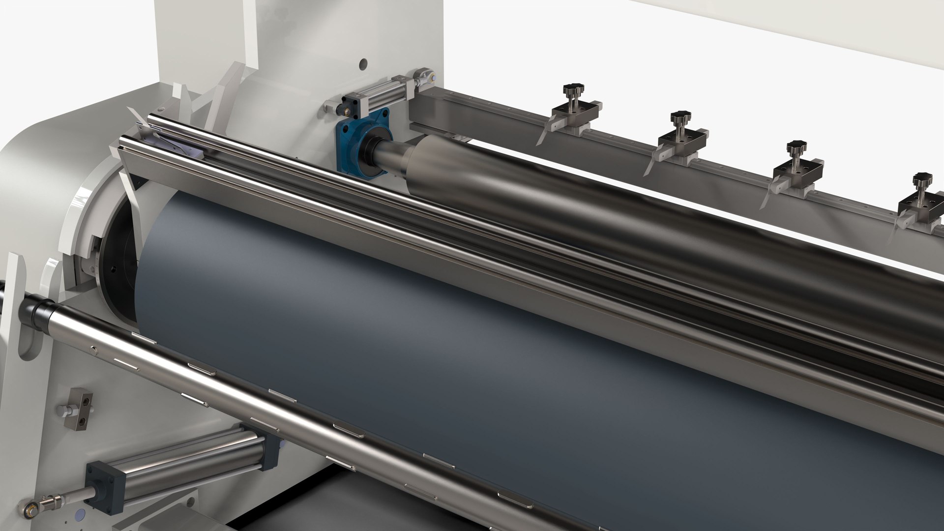 Automatic Winder Roll Changer Machine 3D Model - TurboSquid 1996732