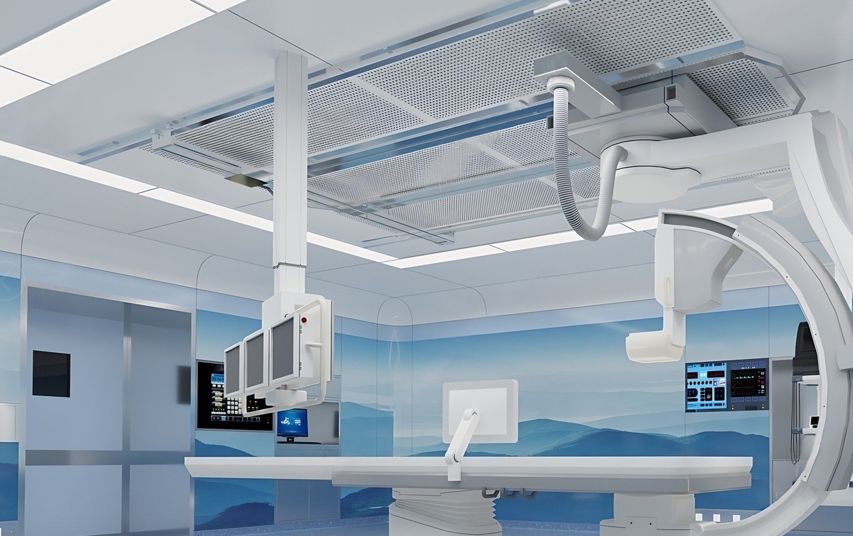 Medical Operating Room Modern Medical Hospital Room Surgical Operation ...