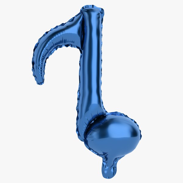 Foil balloon note 3D model - TurboSquid 1454126