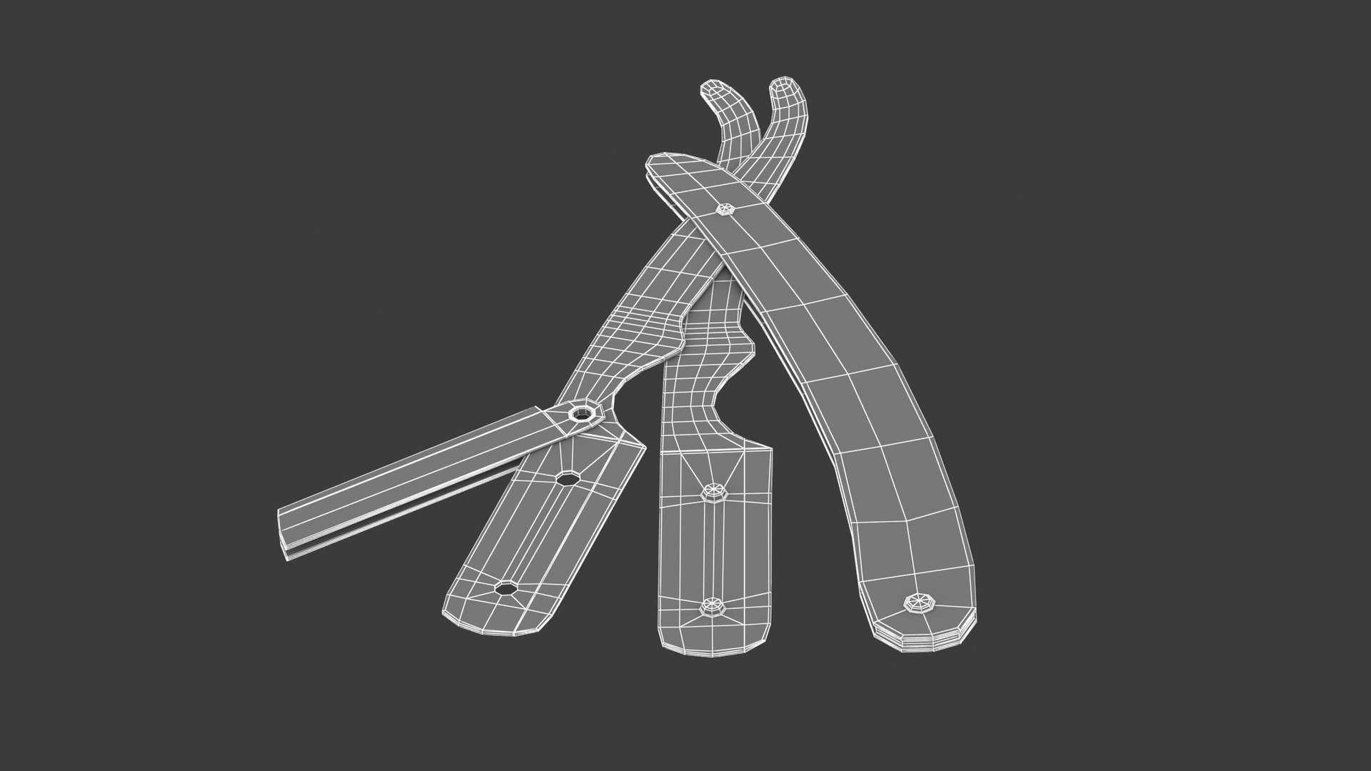 Razor Edge Barber 3D Model - TurboSquid 1575280