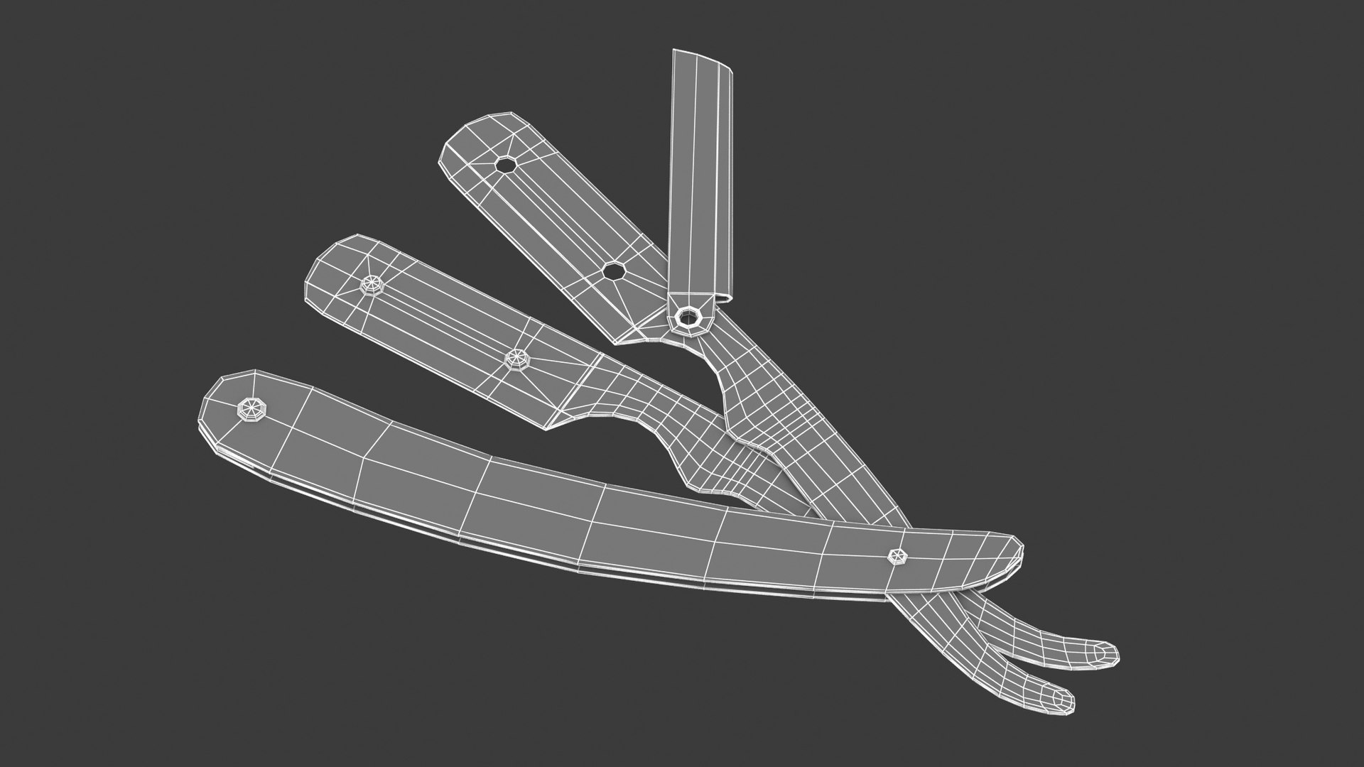 Razor Edge Barber 3D Model - TurboSquid 1575280