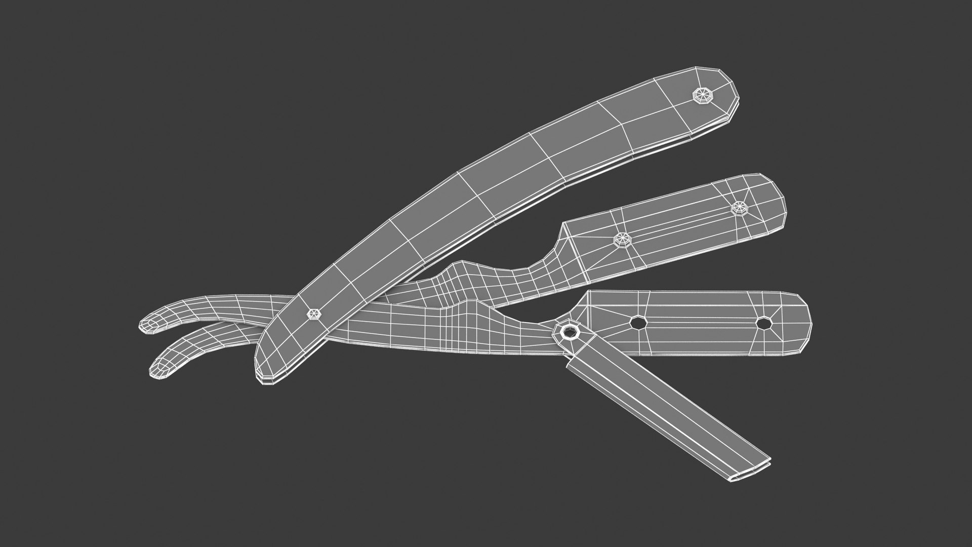 Razor Edge Barber 3D Model - TurboSquid 1575280