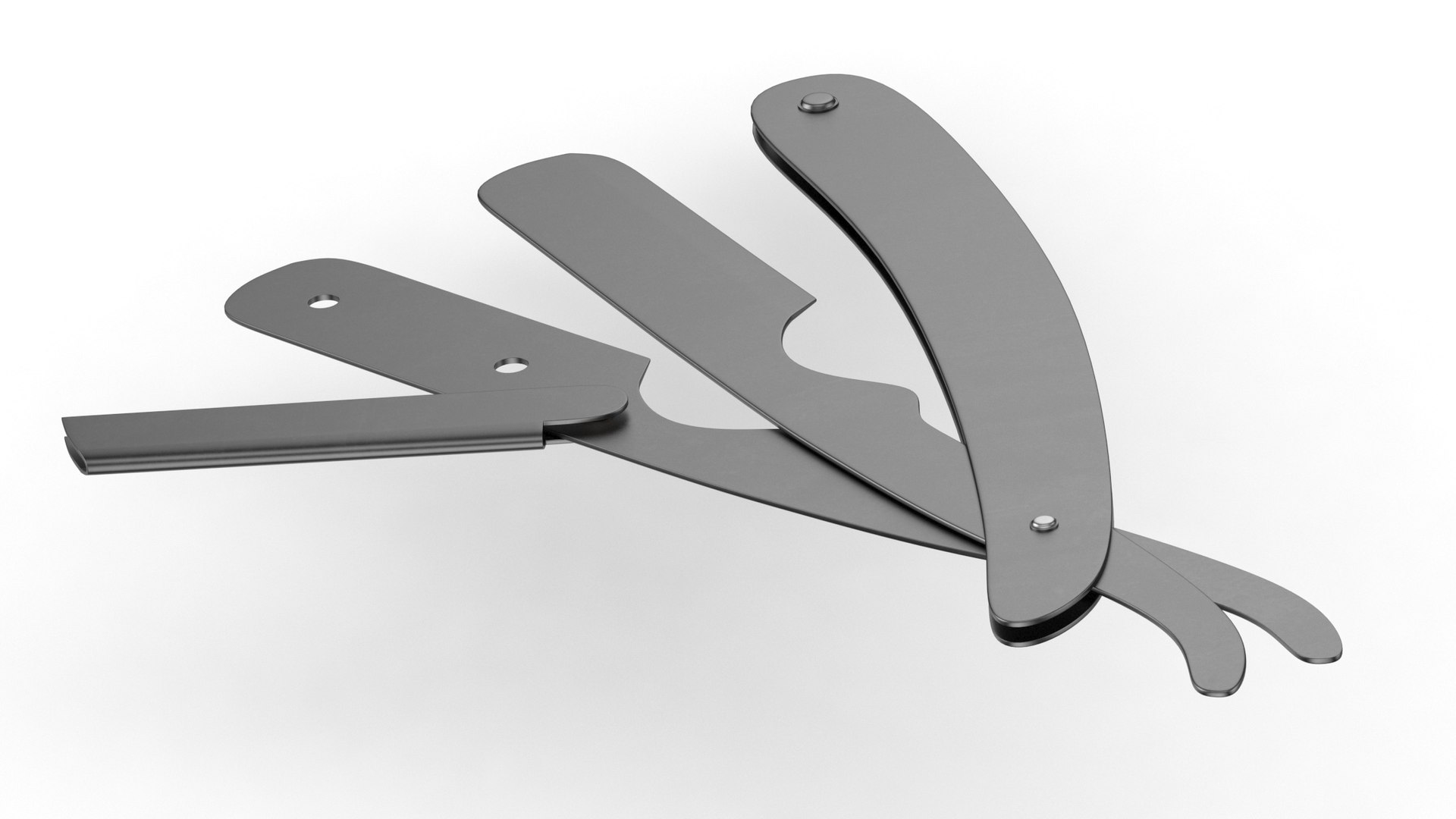 Razor Edge Barber 3D Model - TurboSquid 1575280