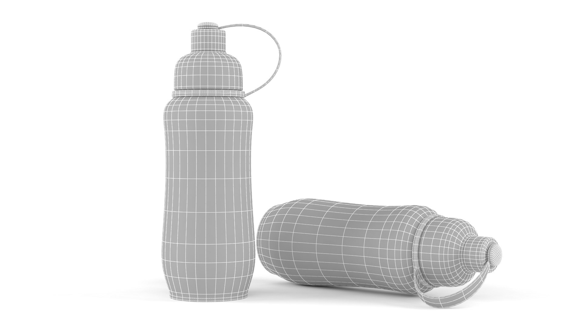 Water Bottle 3D Model - TurboSquid 2131311
