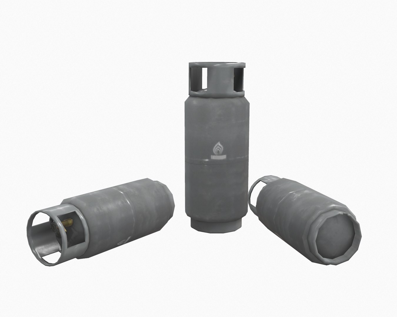 3D Gas Tank - TurboSquid 1217895