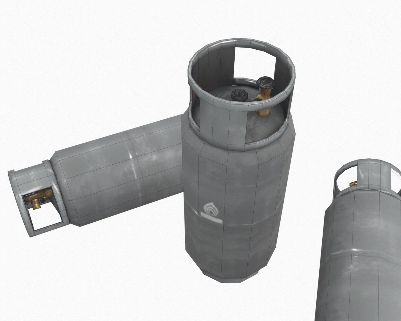 3D Gas Tank - TurboSquid 1217895