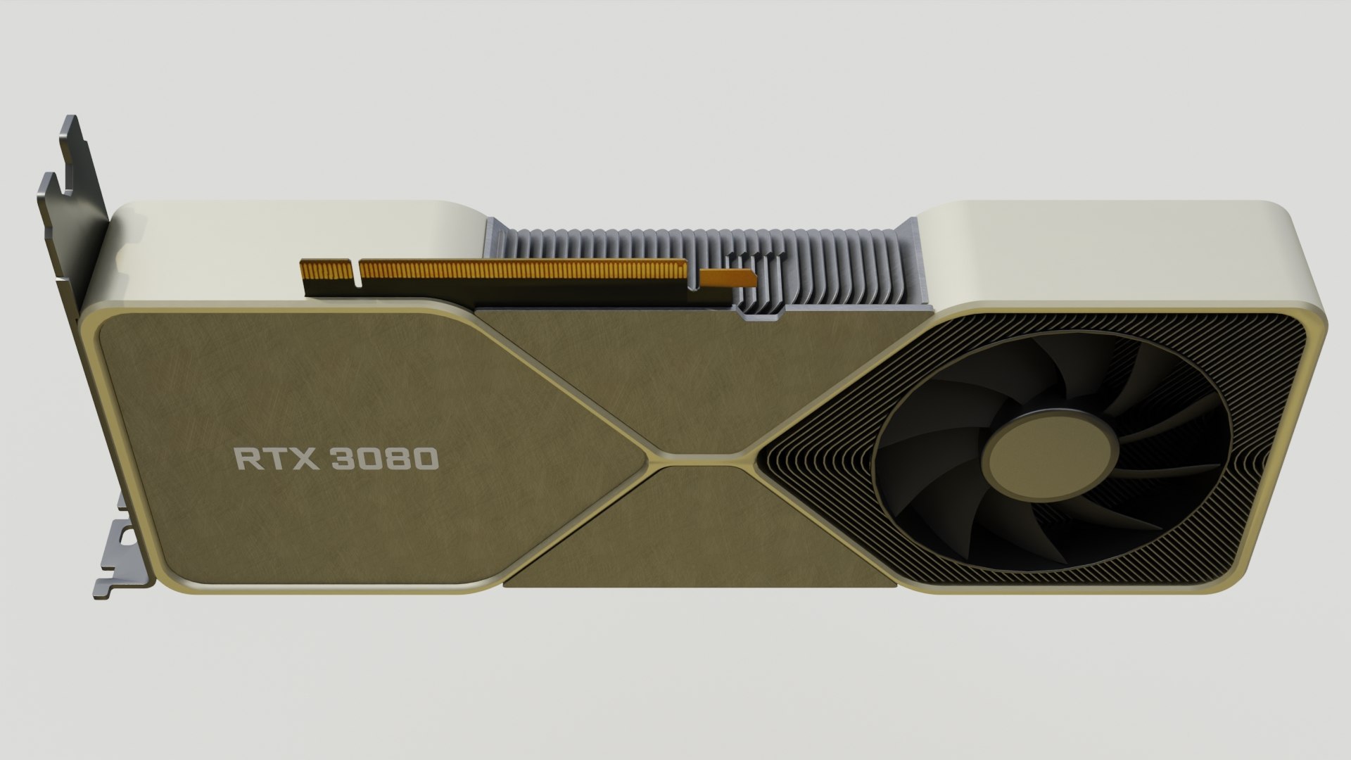 NVidia RTX 3080 Founders Edition 3D Model - TurboSquid 1741915