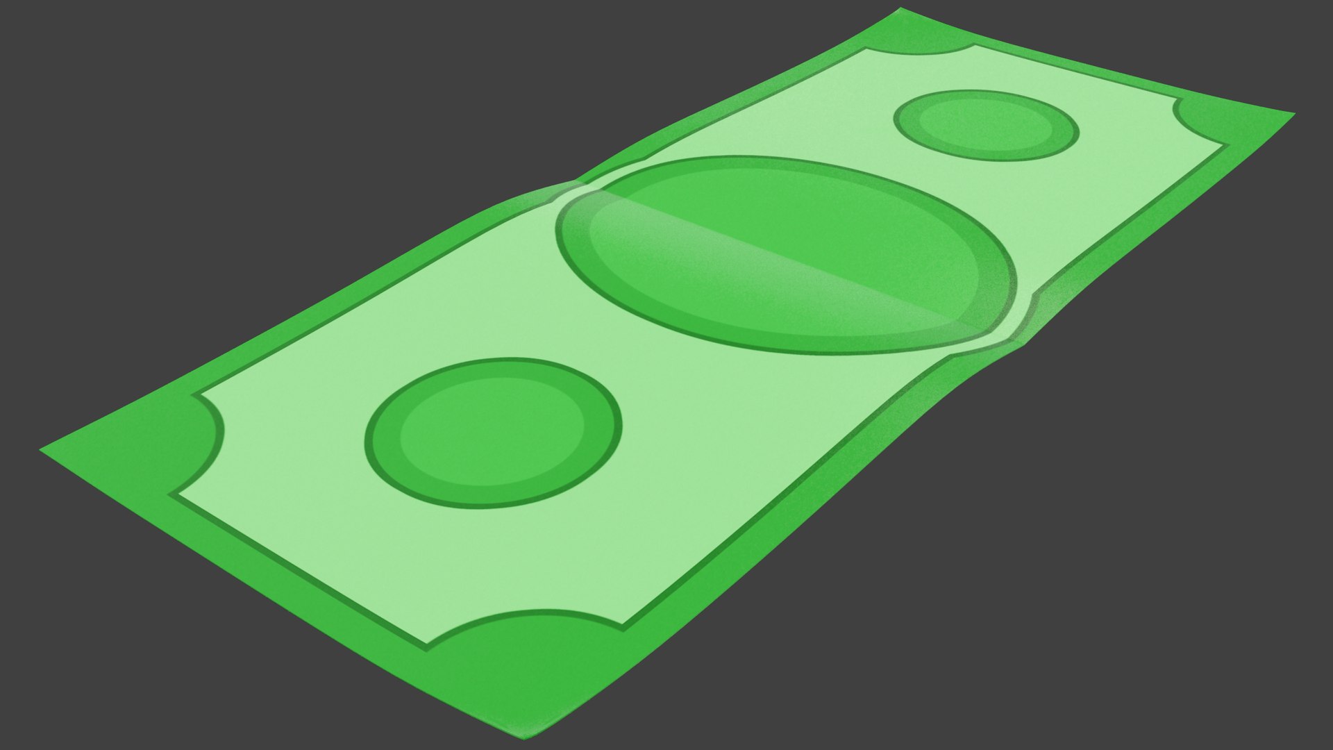 3D Cartoon Money Bills Collection V2 - TurboSquid 2006930