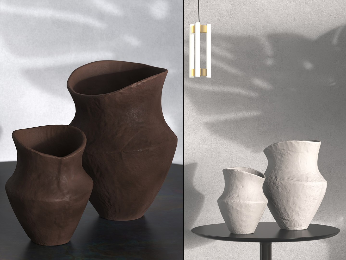 3D Model Irregular-shaped Vases - TurboSquid 2152609