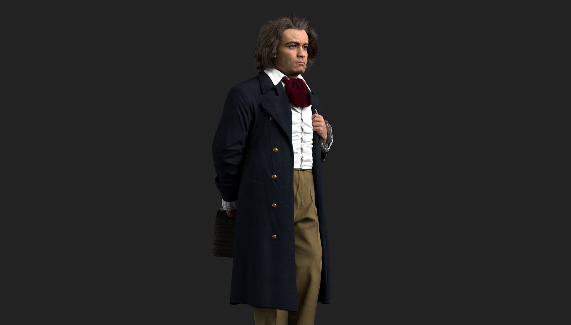 Beethoven Model - TurboSquid 1720845