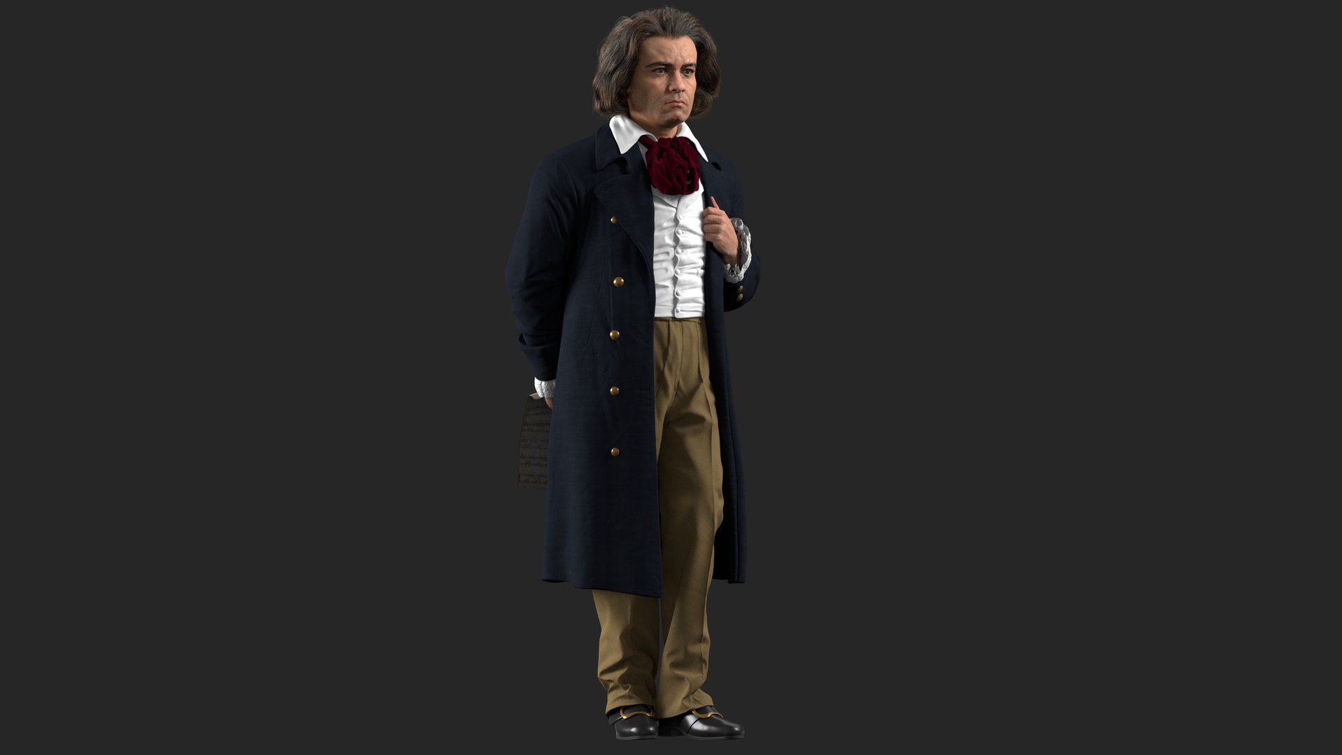 Beethoven Model - TurboSquid 1720845