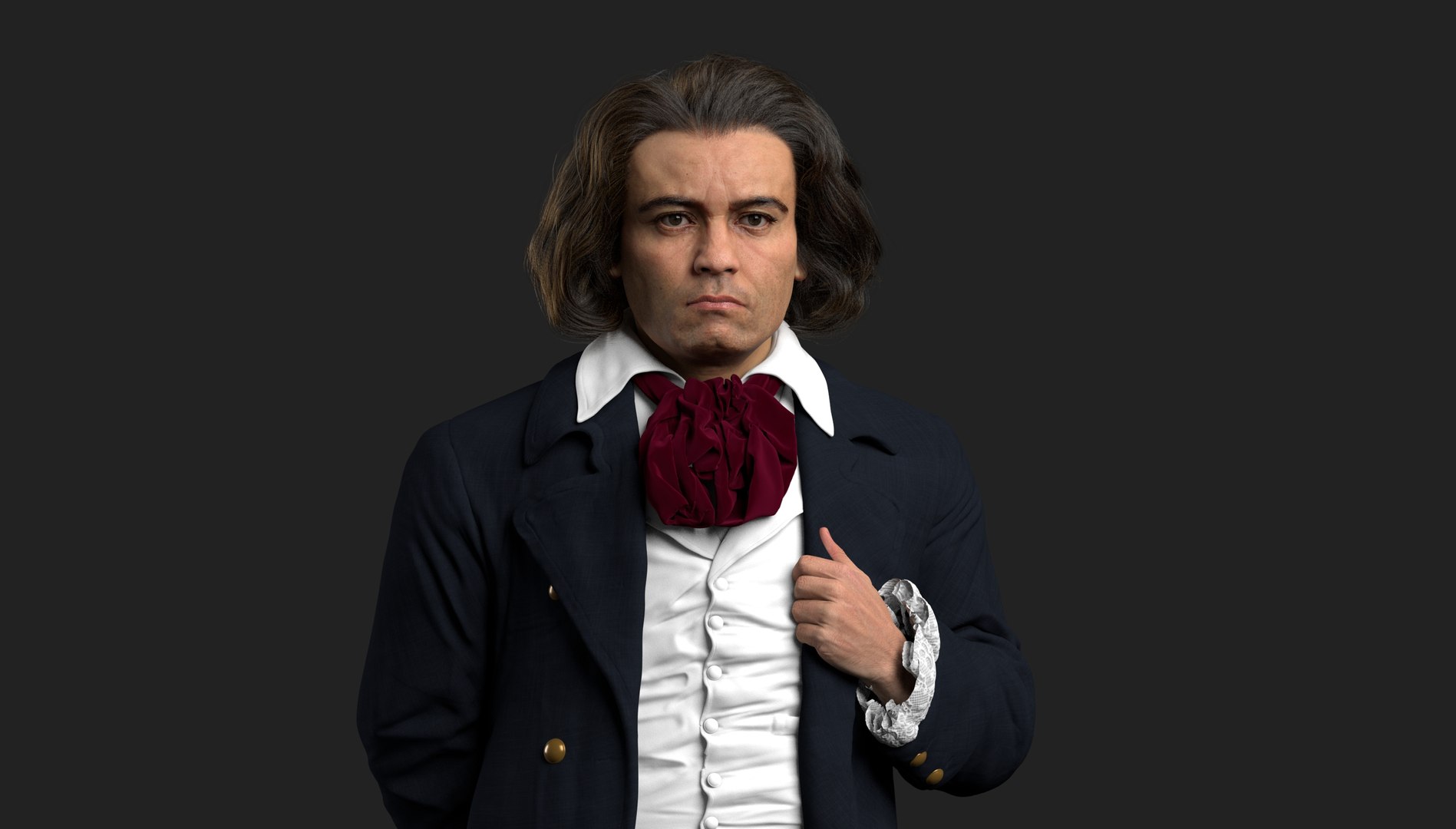 Beethoven Model - TurboSquid 1720845