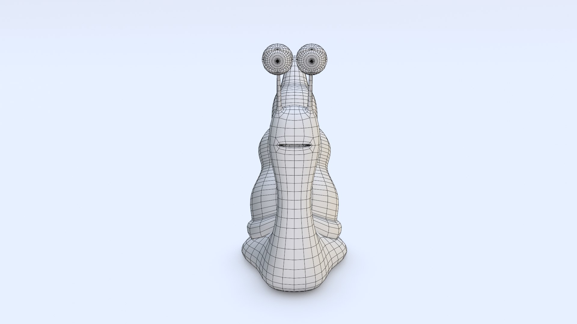 3D Cartoon Snail Model - TurboSquid 2014361