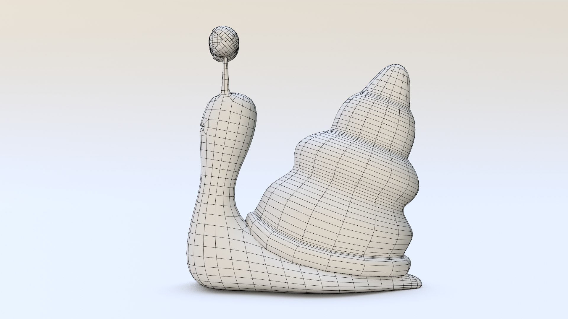 3D Cartoon Snail Model - TurboSquid 2014361
