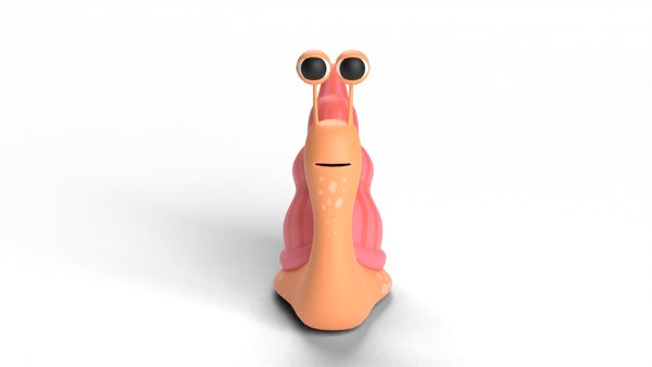 3D Cartoon Snail model - TurboSquid 2014361