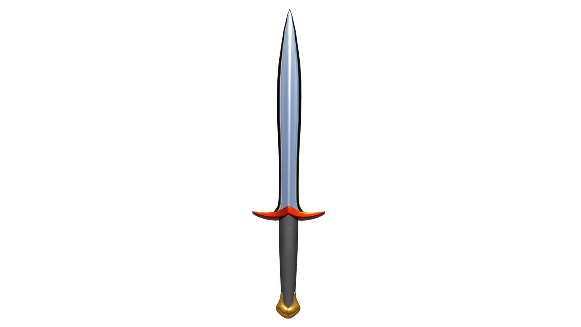 3D Cartoon Sword 3D Model - TurboSquid 2292170