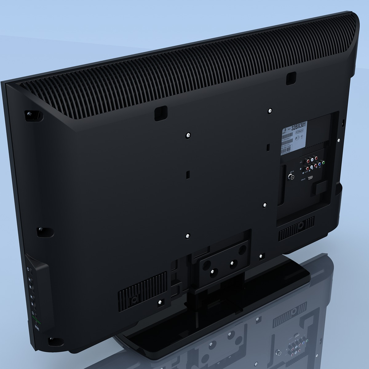 tv sony bravia 3d model