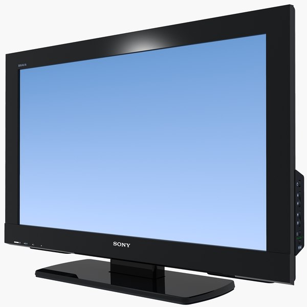 tv sony bravia 3d model