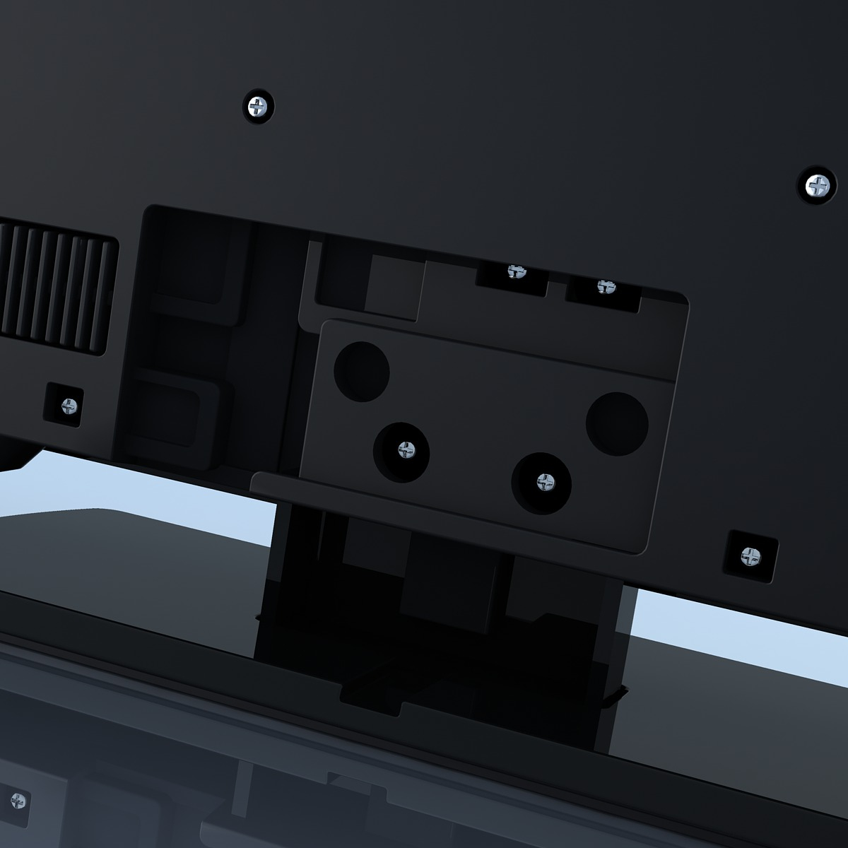 tv sony bravia 3d model