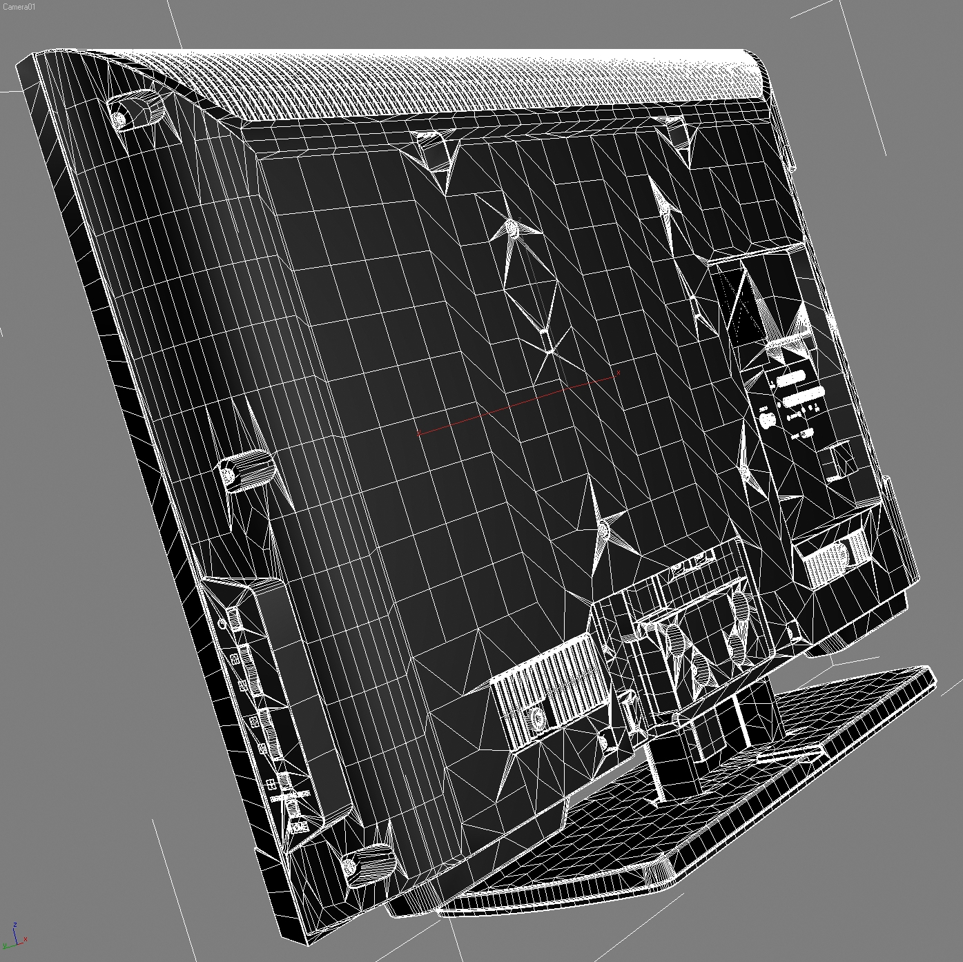 tv sony bravia 3d model