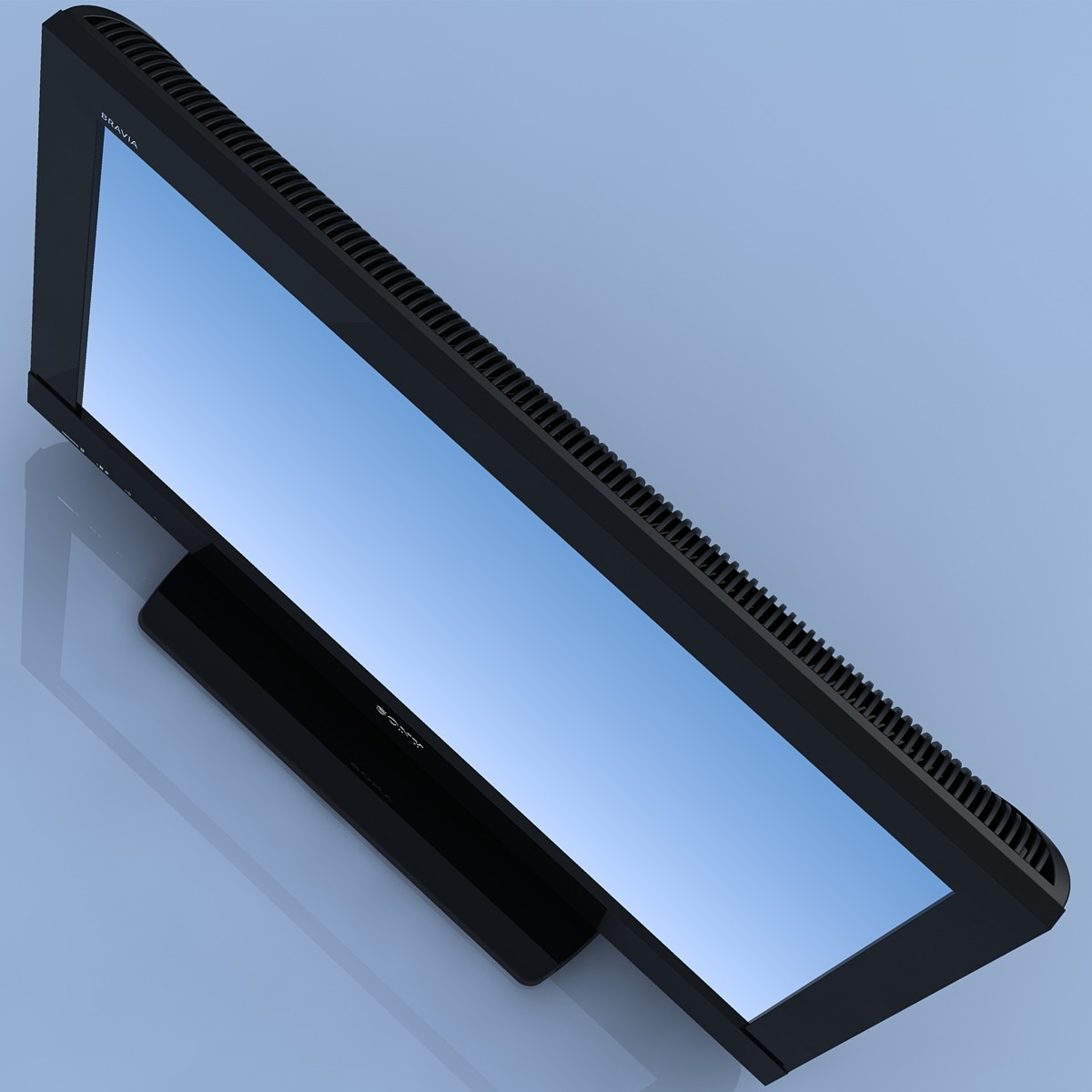 tv sony bravia 3d model