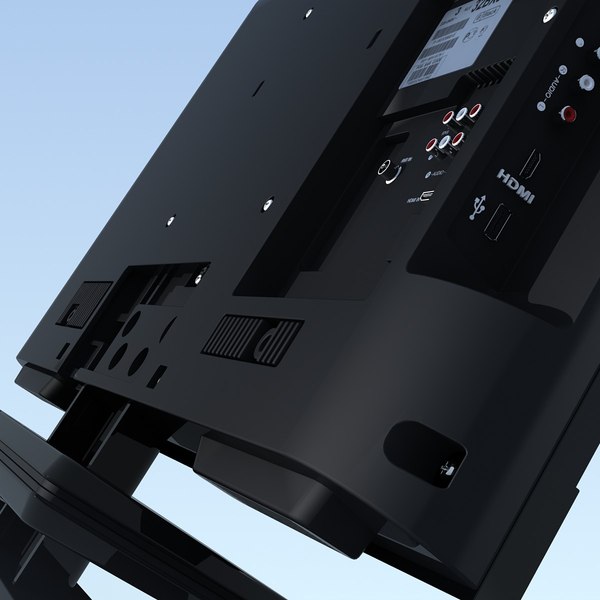 tv sony bravia 3d model