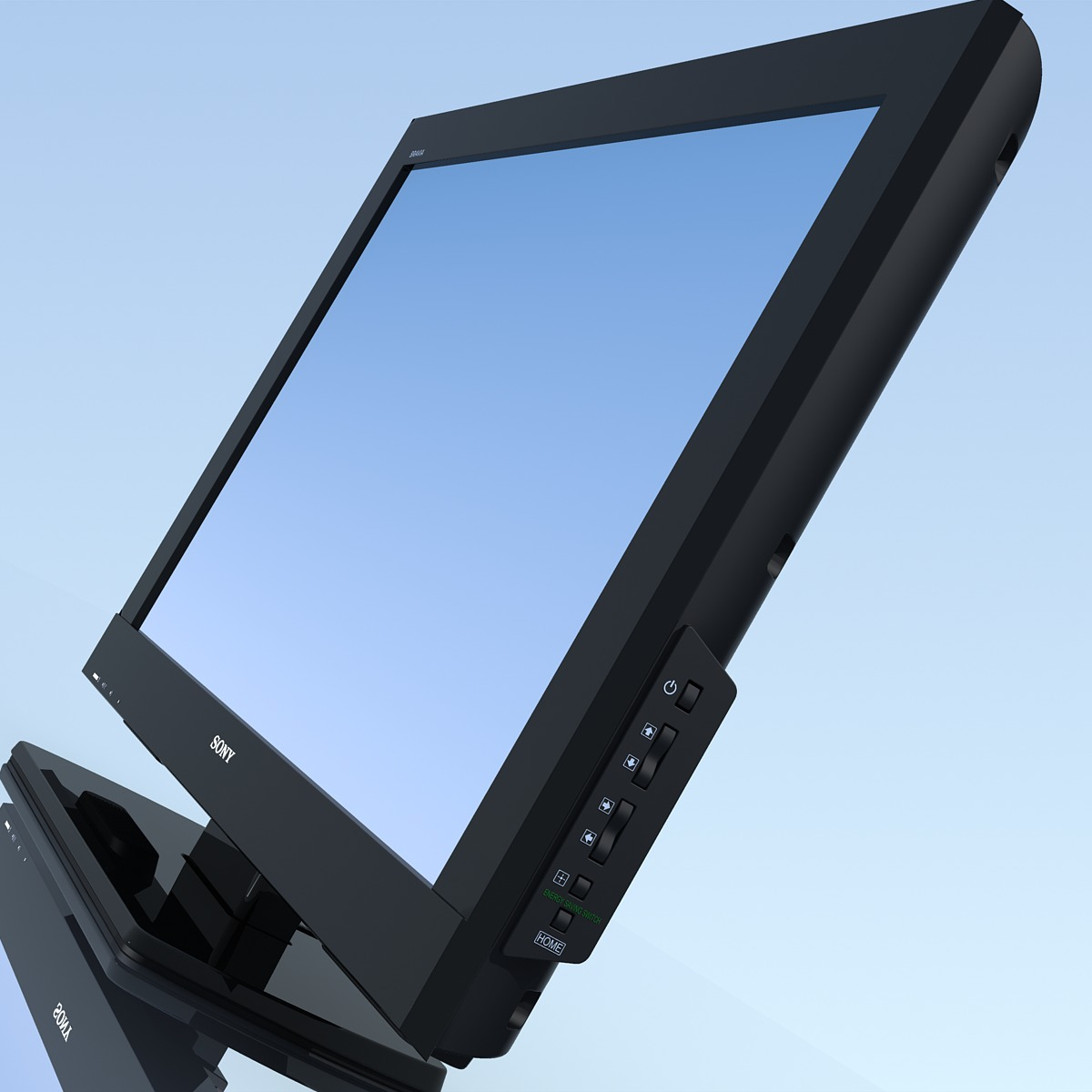 tv sony bravia 3d model