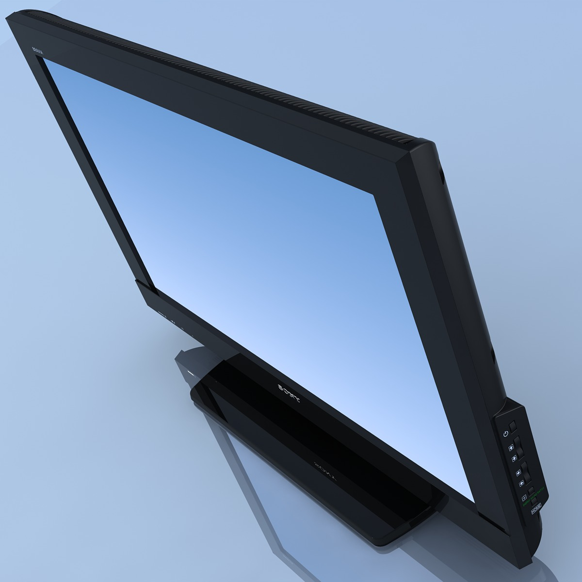 tv sony bravia 3d model