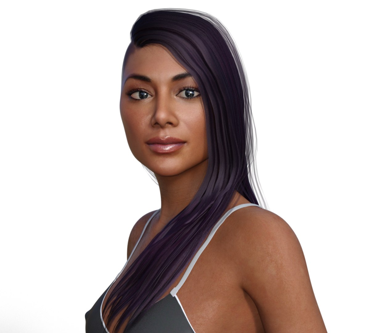 Nicole Scherzinger Rigged 3D Model - TurboSquid 1513801